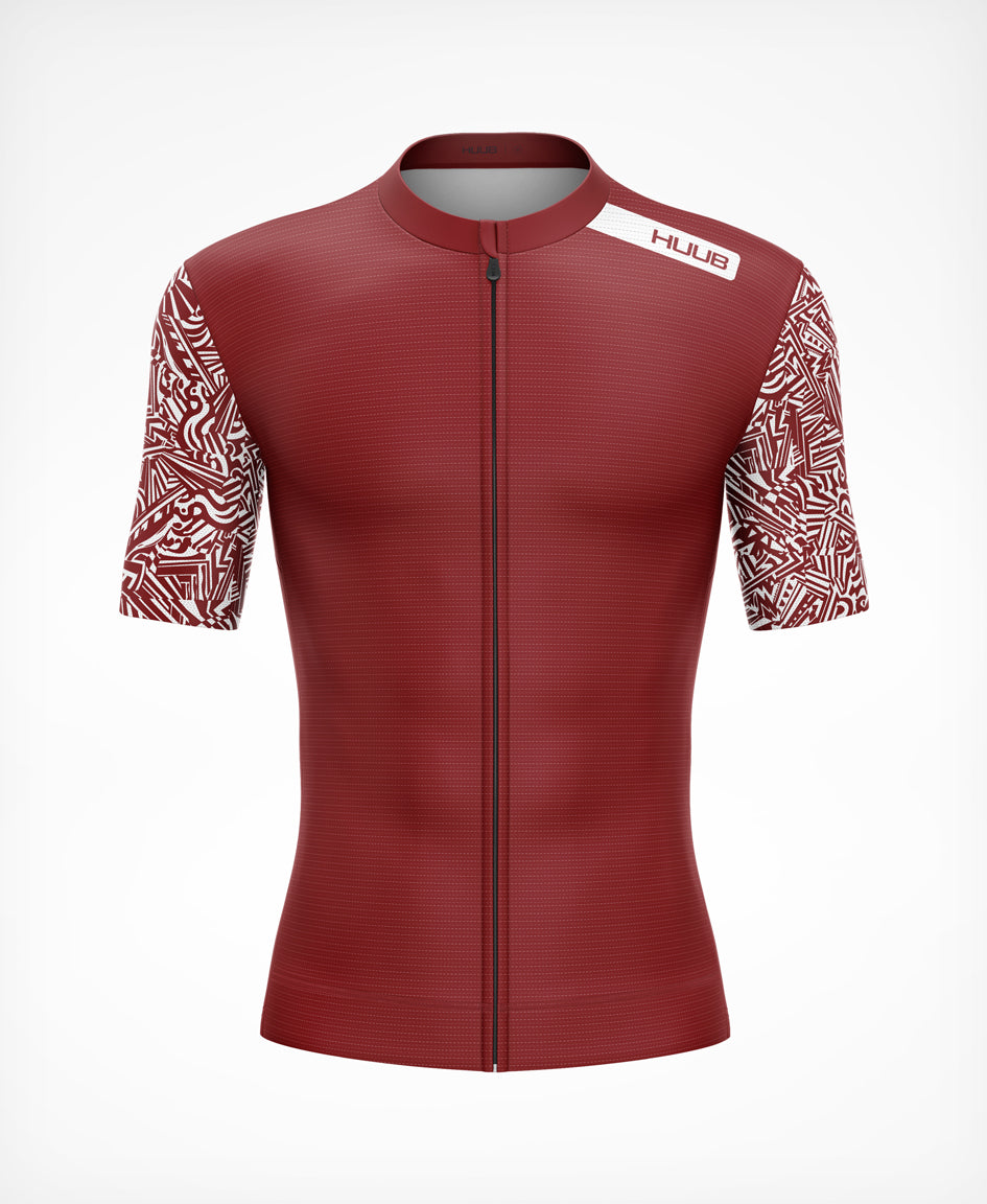 SUB7 Dazzle Short Sleeve Jersey - Red – HUUB Design